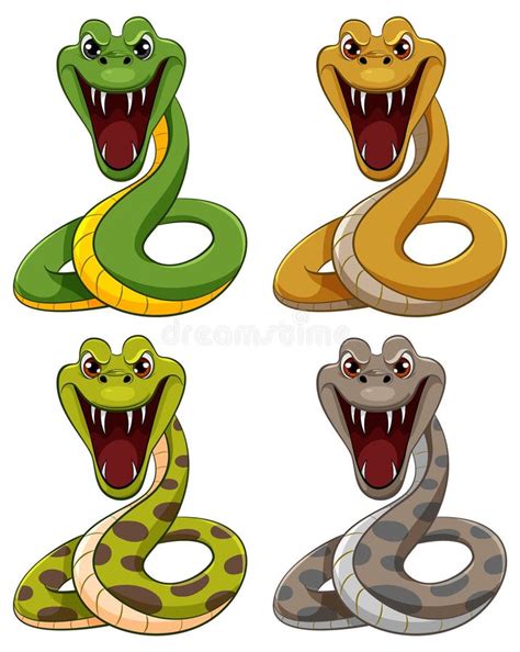 Python Open Mouth Stock Illustrations 153 Python Open Mouth Stock