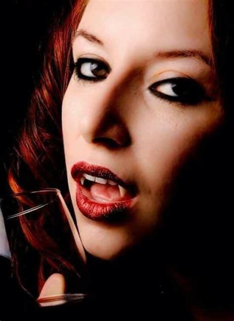 Sexy Vampire With Neck Biting Fangs R Vampirefangs