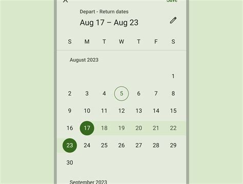 Date Pickers Material Design 3