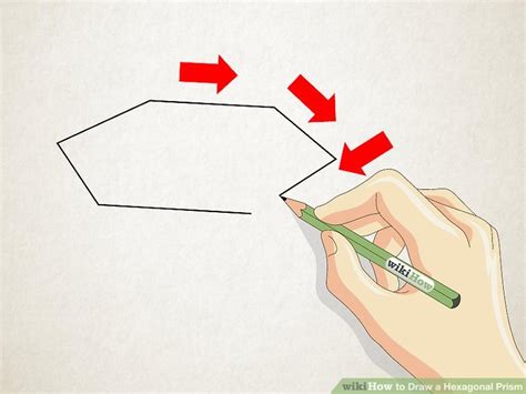 3 Ways To Draw A Hexagonal Prism Wikihow