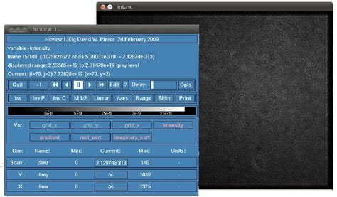 4 Visualization Interface For Netcdf Files Generated From The