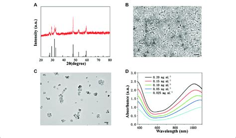 Synthesis And Characterization Of Cus Nps A Xrd Pattern Of Cus Download Scientific Diagram