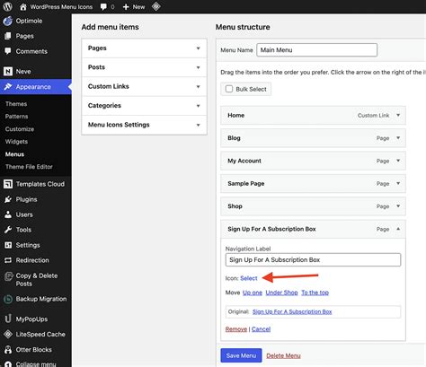 Menu Icons In WordPress How To Add Them To Your Navigation