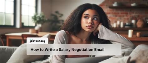 How To Write A Salary Negotiation Email