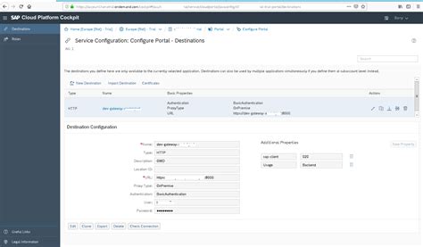 Solved Backend System Not Seen In Sap Cloud Portal Sap Community