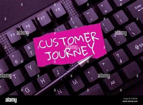Inspiration Showing Sign Customer Journey Business Overview Product Of Interaction Between