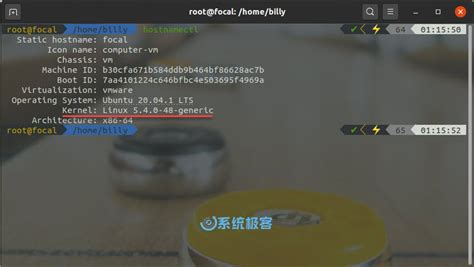 「linux 扫盲课」如何查看linux内核和操作系统版本 系统极客