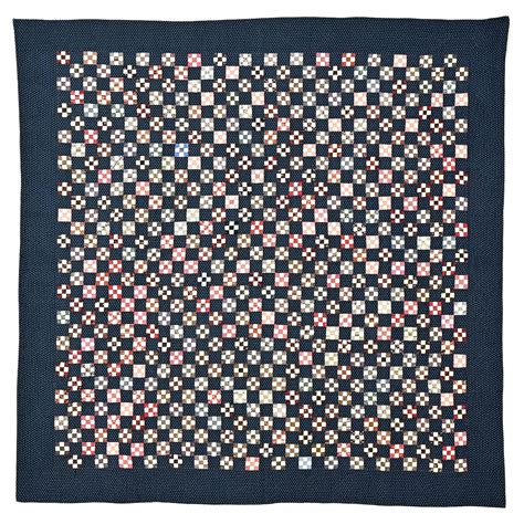Miniature Nine Patch Quilt For Sale At 1stdibs
