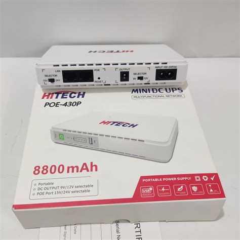 Mini DC UPS For Routers And Modems