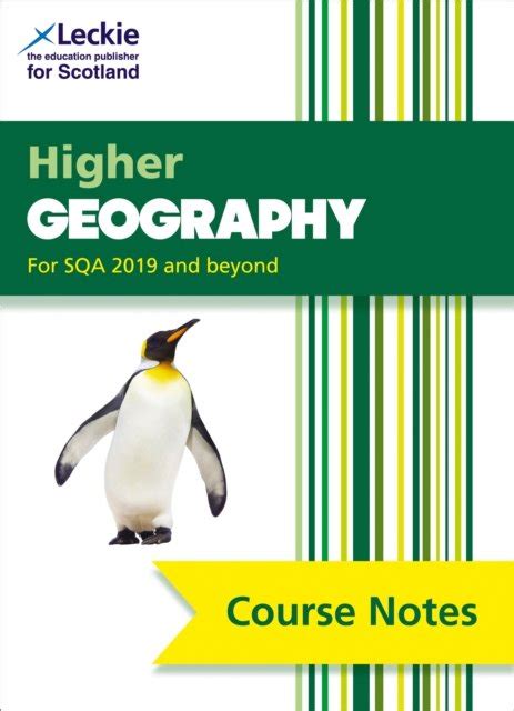 Higher Geography Course Notes Second Edition Revise For Sqa Exams