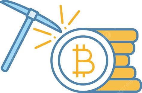 Cryptocurrency Mining Service Color Icon Service Color Logo Vector Service Color Logo PNG And