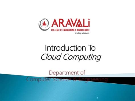 Introduction To Cloud Computing Ppt