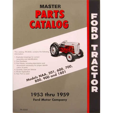 8n Ford Tractor Parts Diagram Guide For Repair