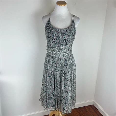 Anthropologie Dresses Anna Sui For Anthropologie Silk Floral Print