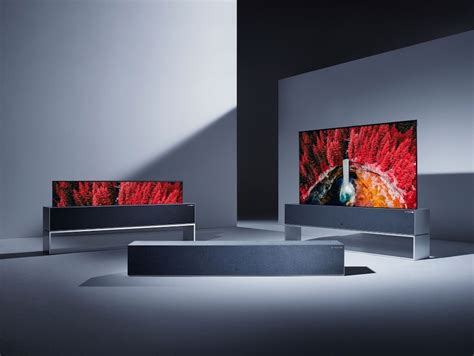 Lg Rollable Oled Tv Rises And Scrolls Down With Just A Tap
