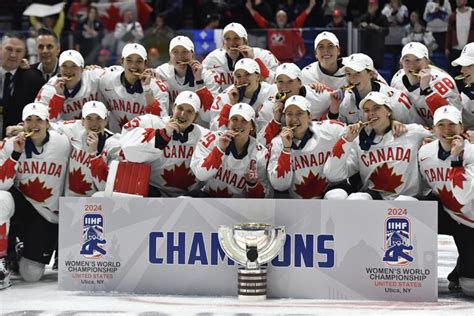 Danielle Serdachny Scores Ot Goal To Lift Canada To 6 5 Win Over Us In Womens Hockey World