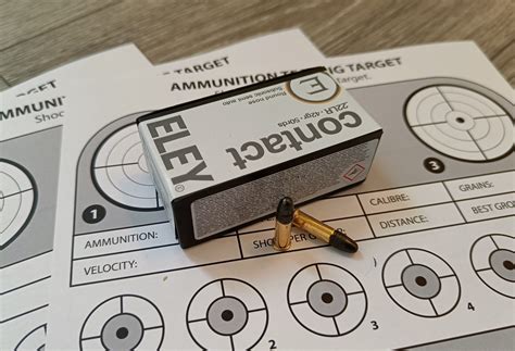 Ammunition And Load Testing Targets Rimfire Centrefire And Air Rifle