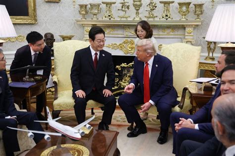 [속보] 李 대통령 트럼프 시간 내주셔서 국민 대표해 감사 Save Internet 뉴데일리