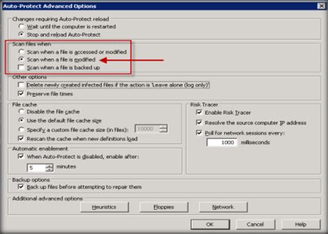 Symantec Endpoint Security V11xav Settings For File Archiver Version 8
