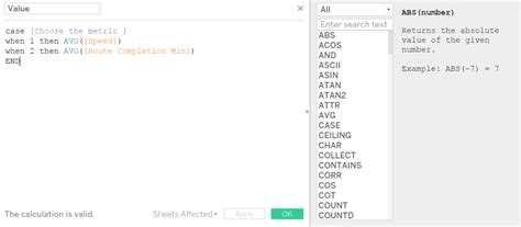 Tip 2 Creating A Dynamic Map Display Axis Change Using Parameters The Data Babe