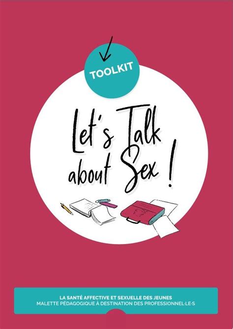 Toolkit Lets Talk About Sex Activités Pratiques Portail Santé