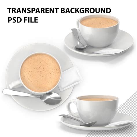 커피 컵 큰 Png 프리미엄 Psd 파일