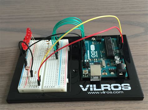 Fritzing Project Arduino Knightrider Blink Photo Resistor Controlled