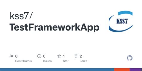 github kss7 testframeworkapp