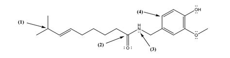 Solved Capsaicin Shown Below Is The Active Component In