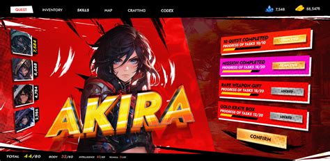 Concept Gui Screen Behance