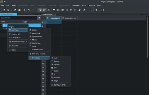 Computational Notebooks — Labplot Manual 212 Documentation
