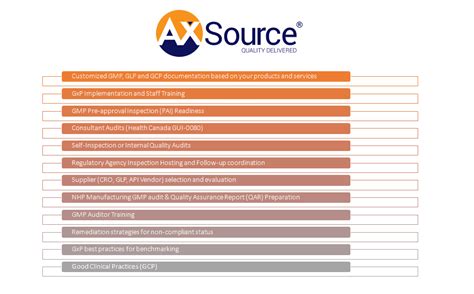Gxp System Validation Assessment Training And Audit Services Axsource