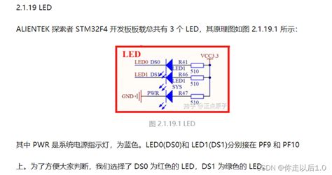 看野火的视频，用正点原子的板子（stm32f4探索者）点亮led灯（寄存器操作）stm32f4 寄存器按键控制led Csdn博客