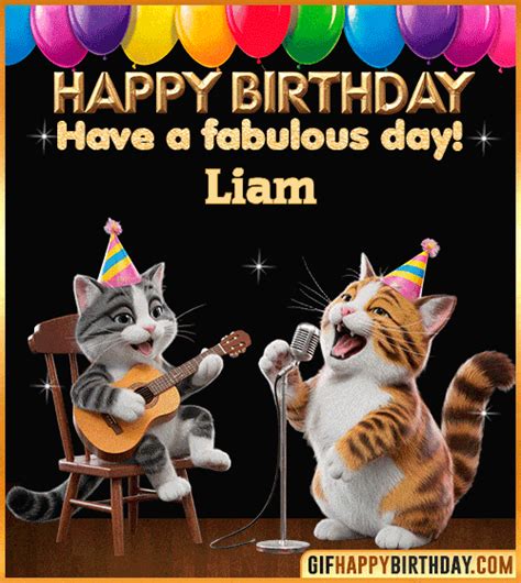 🎉 Happy Birthday Liam  🎂 Funny And Personalized Animated Wishes
