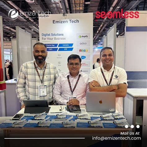 Emizen Tech Pvt Ltd On Linkedin Day1 Techevent Seamlessdxb
