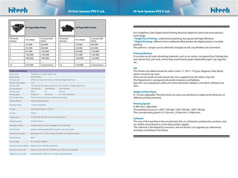 Single Pass Printer At Best Price In Mumbai By Hi Tech Systems Pfe Private Limited Id