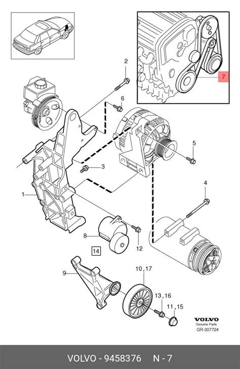 Unveiling The Inner Workings Exploring The Volvo V50 Parts Diagram