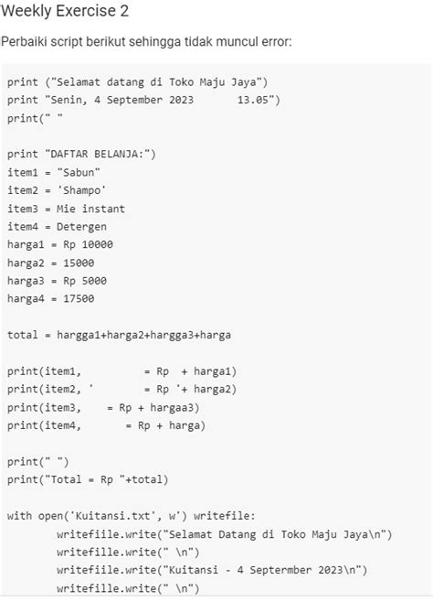 Laporan Praktikum Algoritma Minggu Ke 3 By Bagus Mukhamad Muslim Sep 2024 Medium