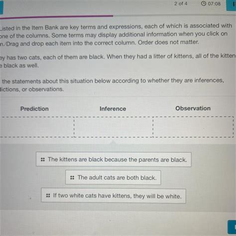 Free Question Listed In The Item Bank Are Key Terms And Expressions