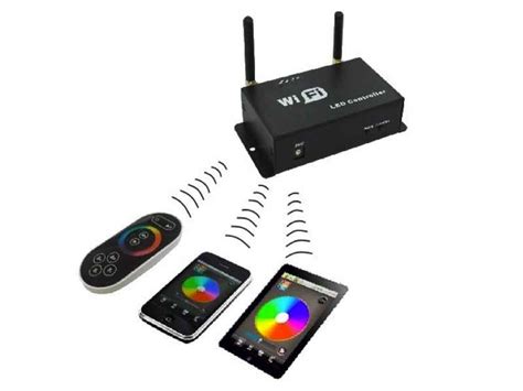 WiFi RGB Controller Control RGB LED Strip From Your Smartphone BuyLEDStrip Com