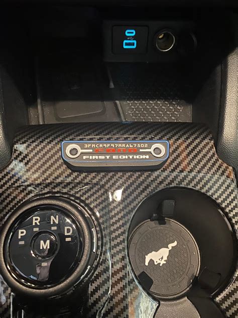 Center Console Finish 2021 Ford Bronco Sport Forum
