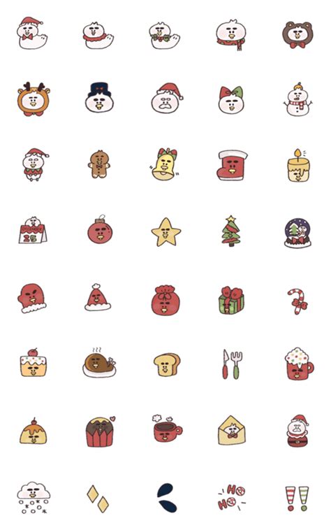 Christmas With Ducky ！のline絵文字｜画像、情報など