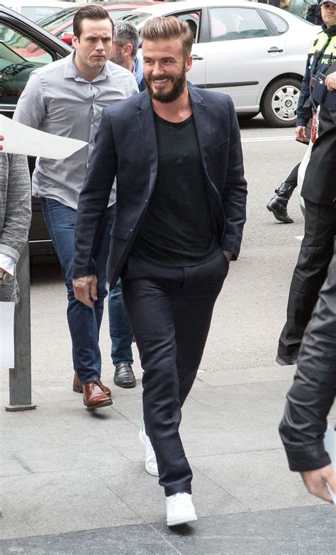 The David Beckham Look Book Photos Gq
