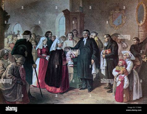 A 19th Century Church Christening In Södermanland A Historical