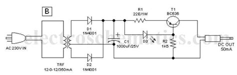 Schematic Diagram Of Torch Light Circuit Diagram