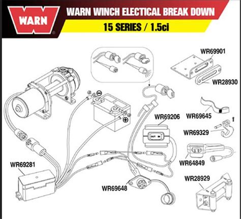 Warn Winch 2500 Parts Diagram
