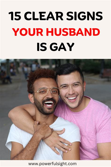 15 Signs Your Husband Is Gay But You Dont Know Powerful Sight