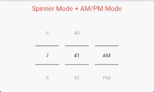 Android TimePicker Tutorial With Examples O Planning Org