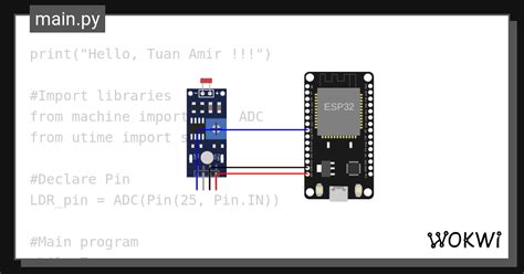 Light Intensity Major Wokwi Esp32 Stm32 Arduino Simulator