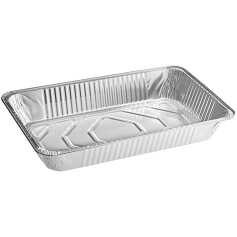 Choice Full Size Foil Steam Table Pan Deep 3 38 Depth 10pack
